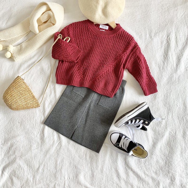 Baby Boy Girl Knitted Sweater Autumn Winter Infant... – Grandado