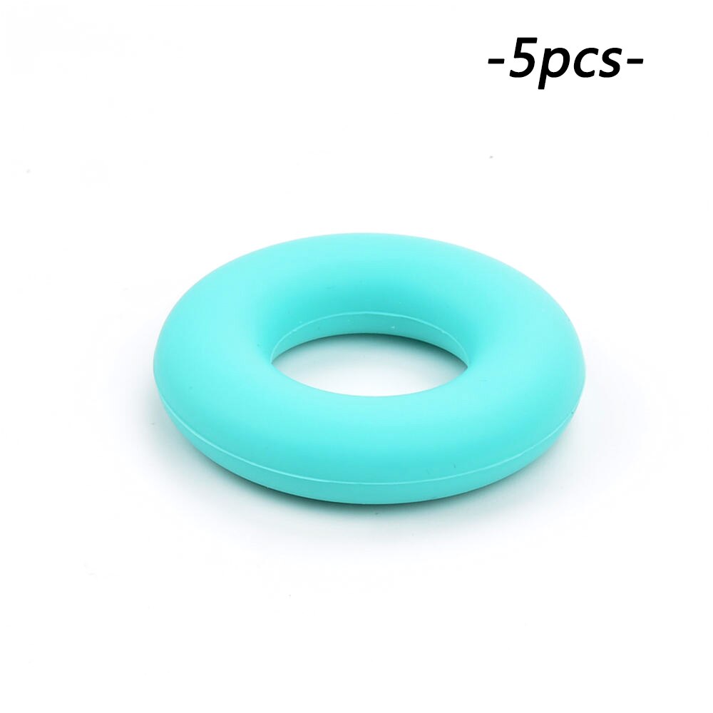 LOFCA 5pcs/lot Donuts Silicone Beads BPA Free Baby... – Grandado