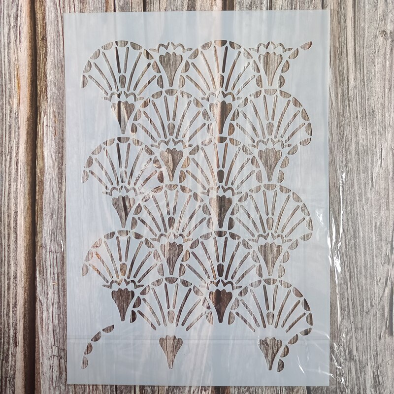 A4 Size DIY Craft Wall Stencil for Painting on Woo... – Vicedeal