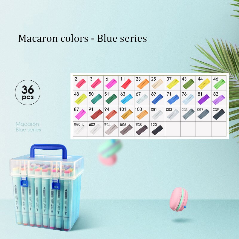 24/36/48 Colors Single Art Markers Brush Pen Sketc... – Grandado