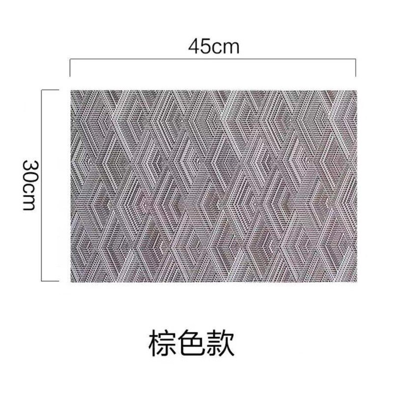 Nordic Heat-resistant PVC Western Dining Mats Plac... – Vicedeal
