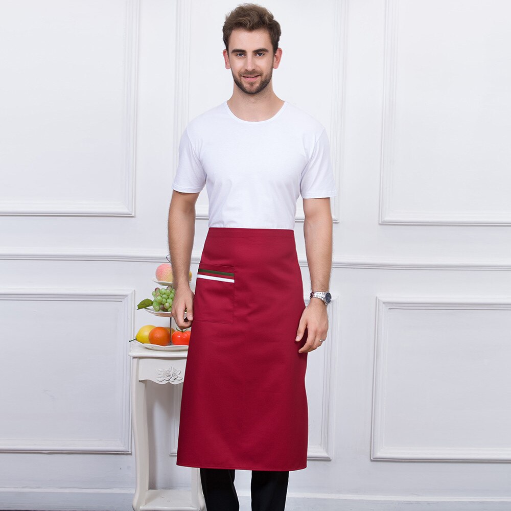 5 Colors Apron with Pockets Food Service Kitchen H... – Grandado