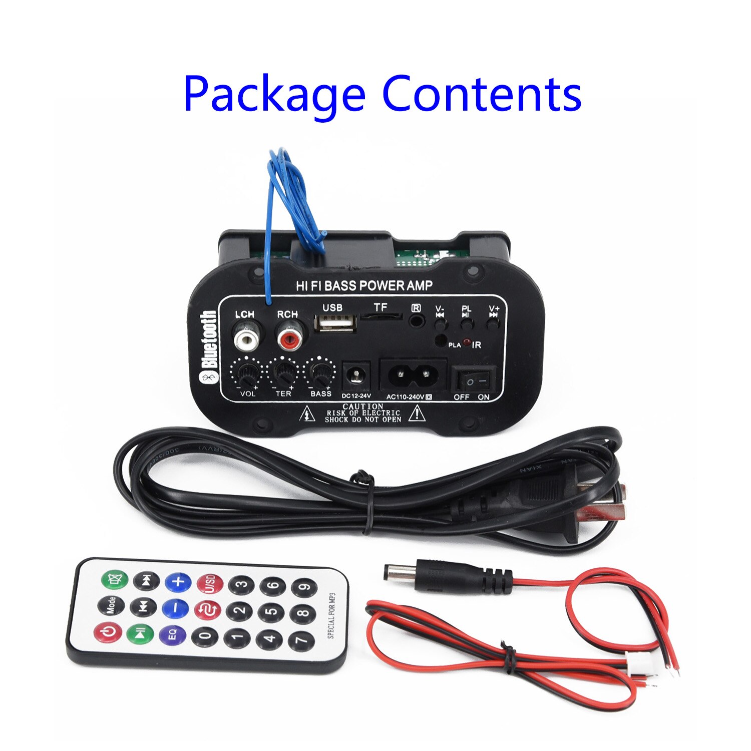 Auto bluetooth hifi basversterker stereo digitale ... – Vicedeal