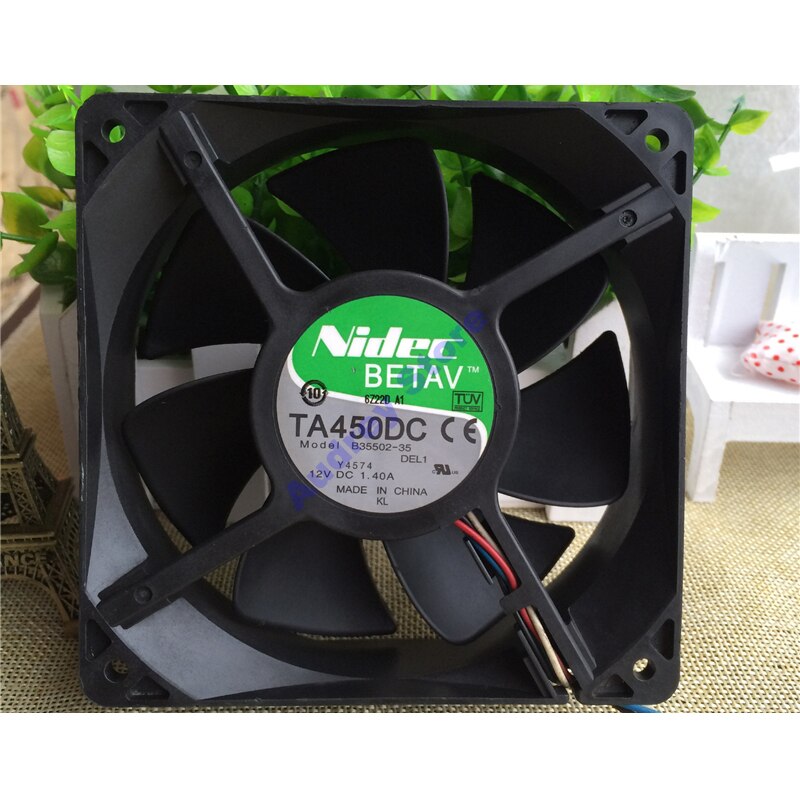 Nidec TA450DC B35502-35 12038 12V 1.4A 16.8W 12 Cm... – Grandado