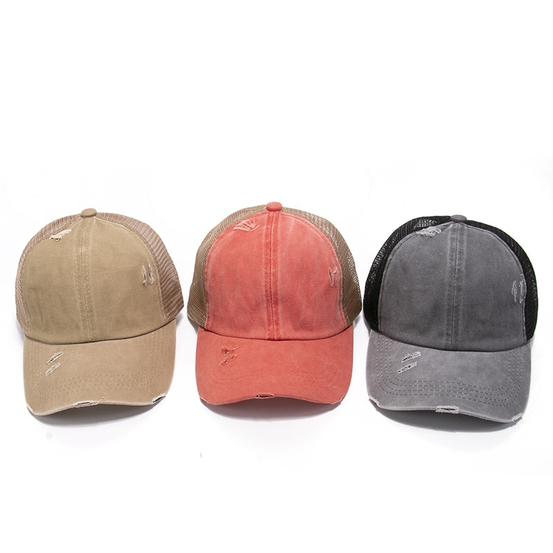 Retro peaked cap washed and made old cowboy baseba... – Vicedeal