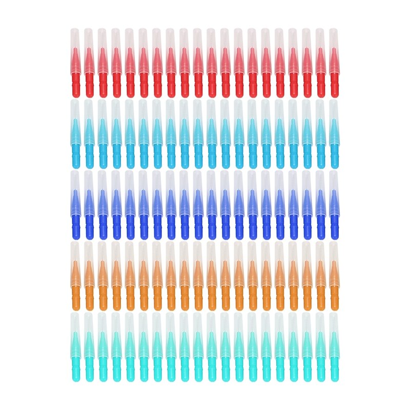 100Pcs Interdental Brush Teeth Soft Picks Tooth Fl... – Vicedeal