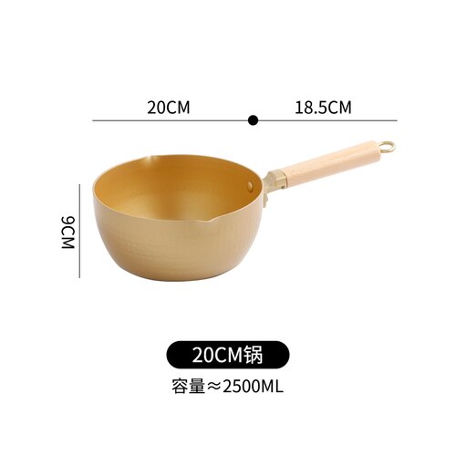 Japanese style snow pan non stick pan Paomian pan ... – Grandado