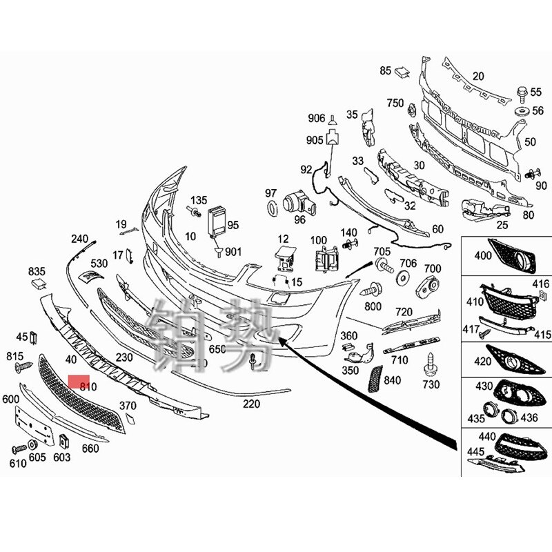 Car Protection grille Central ventilation grille -... – Grandado