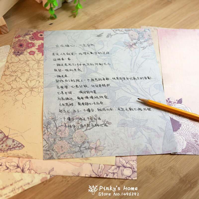 (6 lots/packs) European Pastoral Style Retro Love ... – Grandado