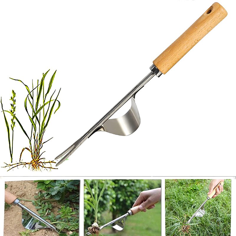 Manual Hand Weeder Grass Puller Garden Weeding Hoo... – Grandado
