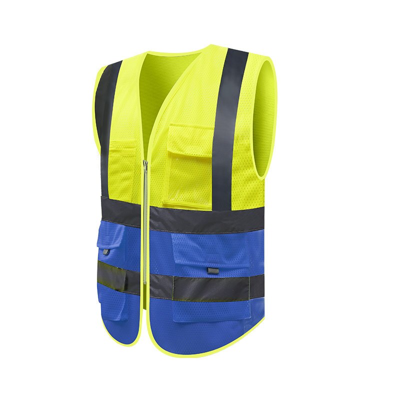 HI VIS VIS EXECUTIVE VEST HIGH VISIBILITY WORK WAI... – Grandado