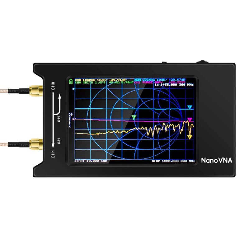 50KHz-1,5 GHz NanoVNA V2 Vector Network Analyzer D... – Vicedeal