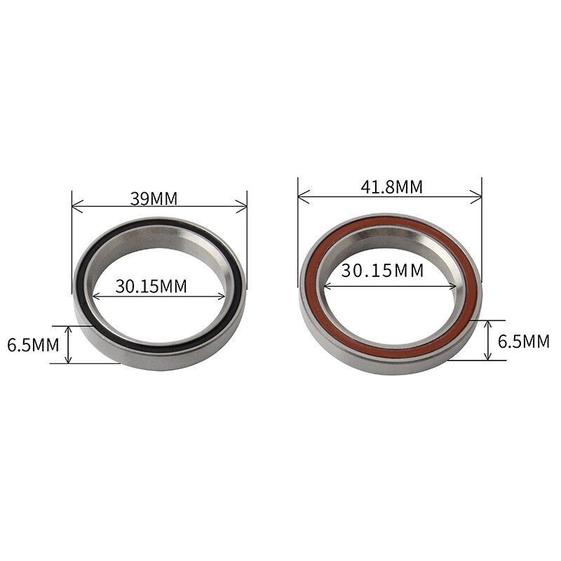 MUQZI 2pcs Bike 39/41.8 Bearing Repair For Headset... – Grandado