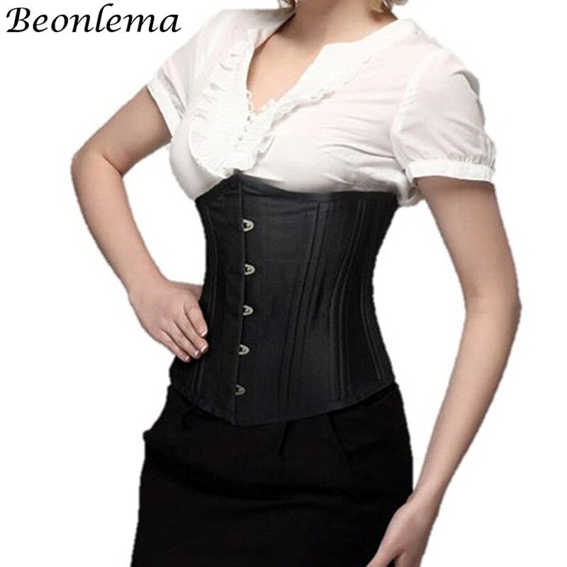 Beonlema 26 Steel Bone Waist Corset Shapers tummy ... – Vicedeal