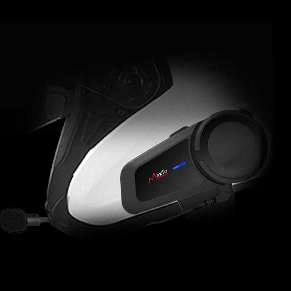 Motorcycle Helmet Intercom Motorbike Wireless Blue... – Grandado