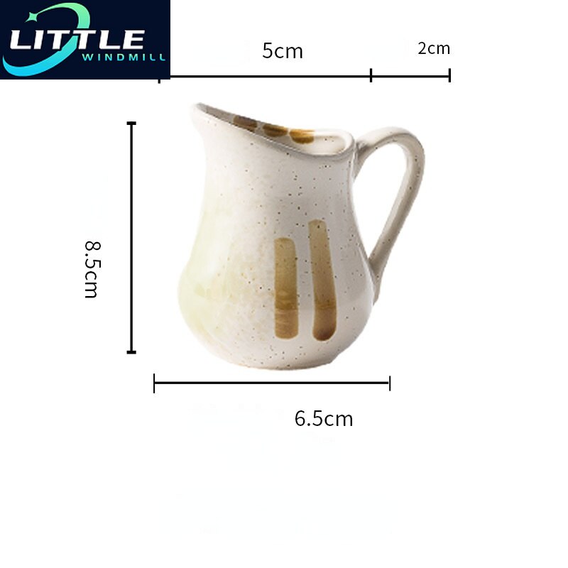Art Ceramic Milk Jug Frothing Pitcher Cup Cafe Tea... – Vicedeal