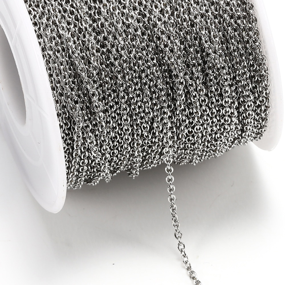 10 m/roll Stainless Steel Cable Chain 1.2 1.5 2.0 ... – Vicedeal