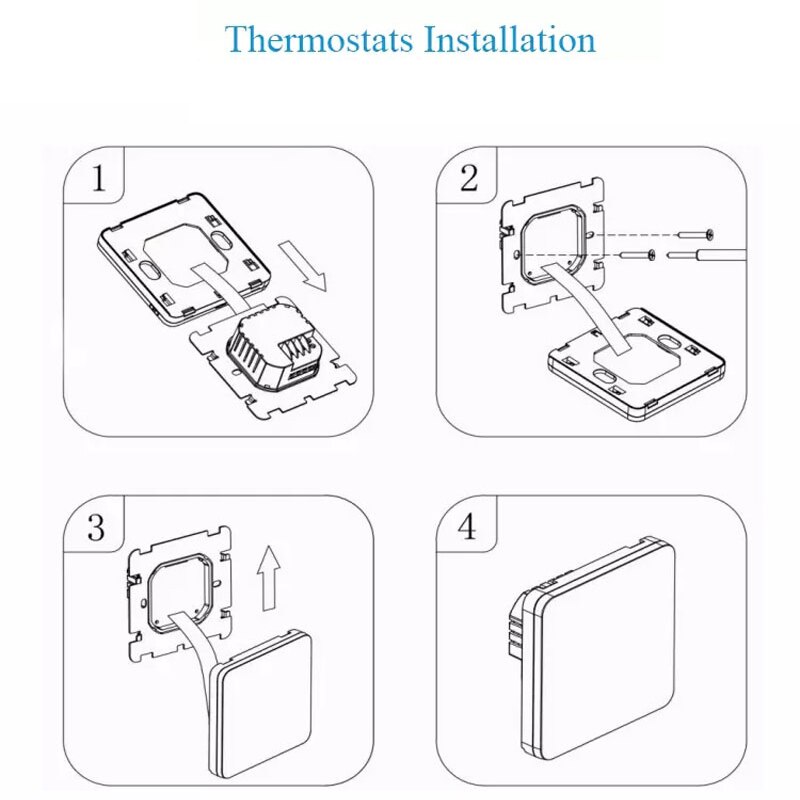 Hy08Ac-2-Wifi Lcd Hvac Air Conditioner Room Progra... – Vicedeal