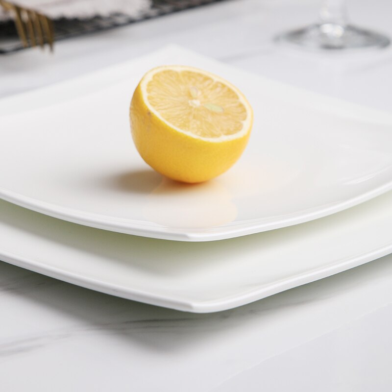 Japanese style Tableware ceramic Plate For home Wh... – Grandado