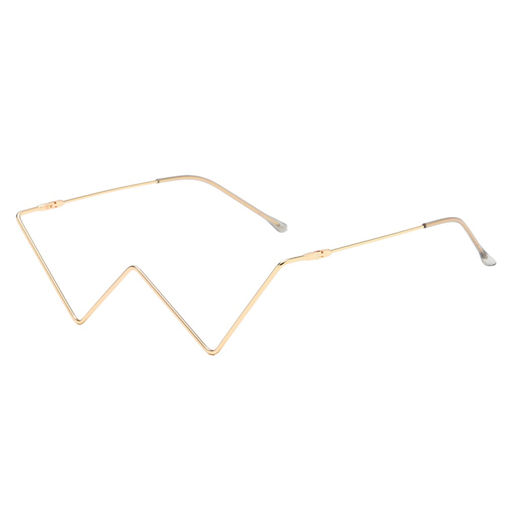 Luxury Diamond Eyeglasses with Metal Frame Without... – Vicedeal