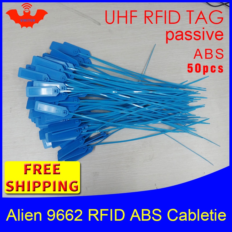 UHF RFID tag ABS cable tie Alien 9662 915mhz 868mh... – Vicedeal
