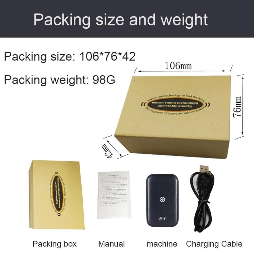 GF21 Mini GPS Real Time Driving Car Tracker Anti-L... – Grandado