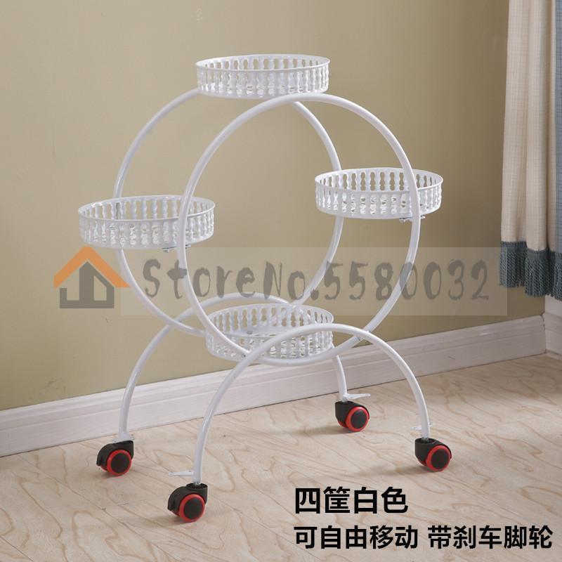 Flower shelf indoor wrought iron multi-layer floor... – Vicedeal