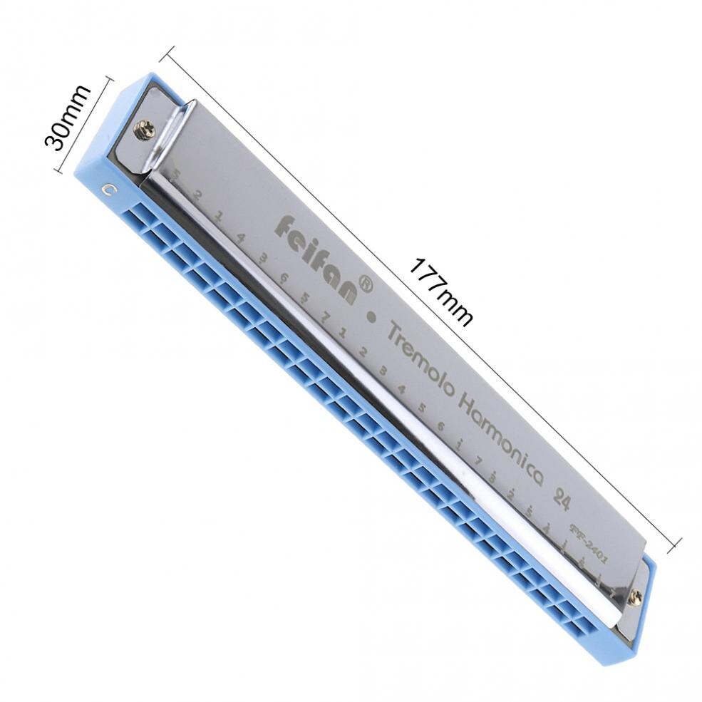 Blues Lightweight Portable 24 Hole Key Of C Play H... – Vicedeal