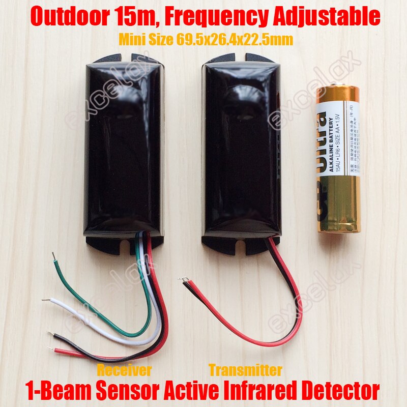 Photoelectric Mini 1 Beam Sensor Active Infrared D... – Grandado
