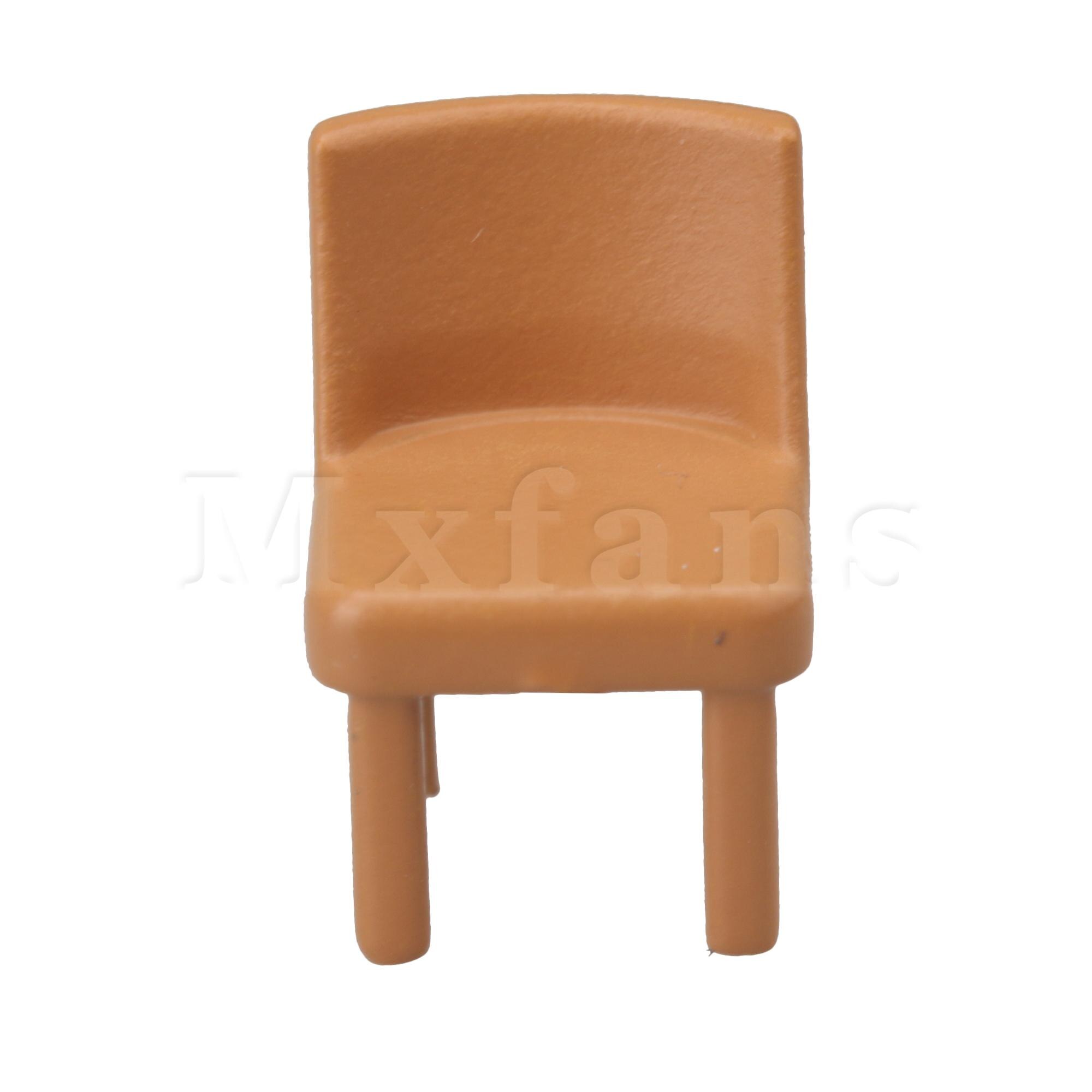 20 x Y6 Miniature Chair Dollhouse 1:75 Scale Brown... – Grandado