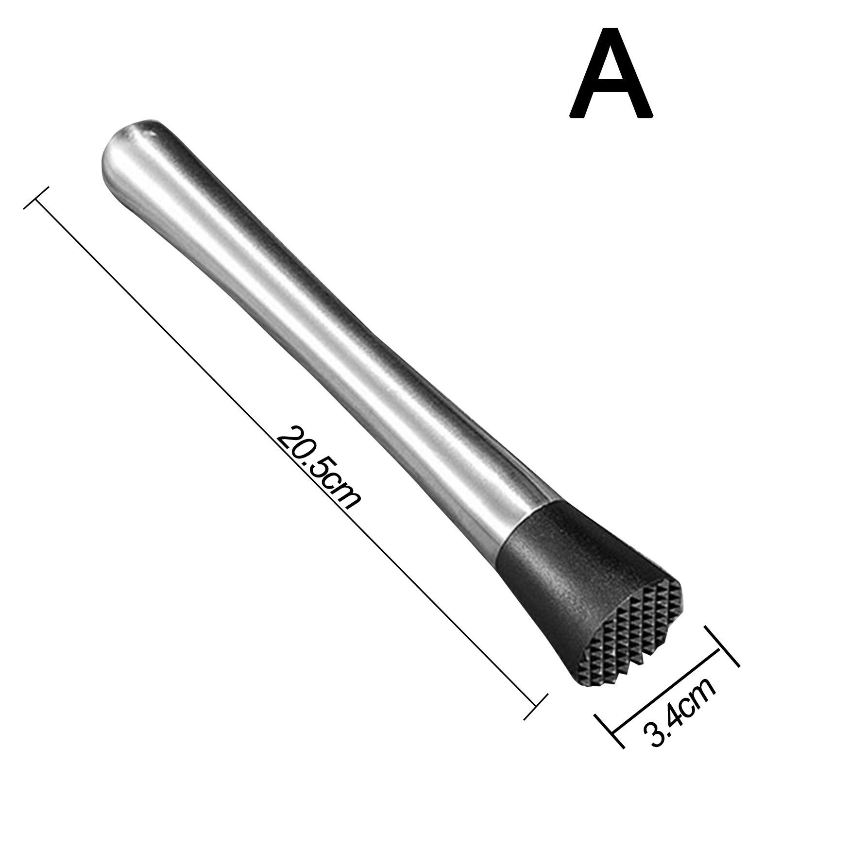 Stainless Steel Cocktail Muddler,Ice Crushing Stic... – Vicedeal