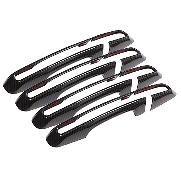 8Pcs Carbon Fiber Abs Chrom Car Door Handle Trim F... – Vicedeal