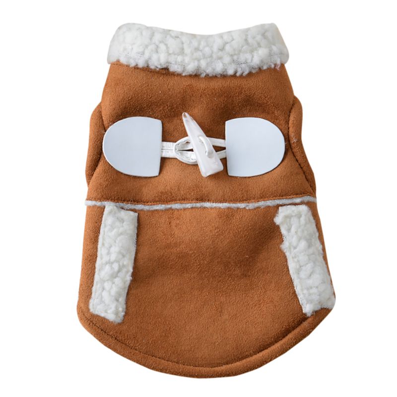 Pet Dog Clothes Winter Jackets Suit Warm Fleece Ve... – Grandado