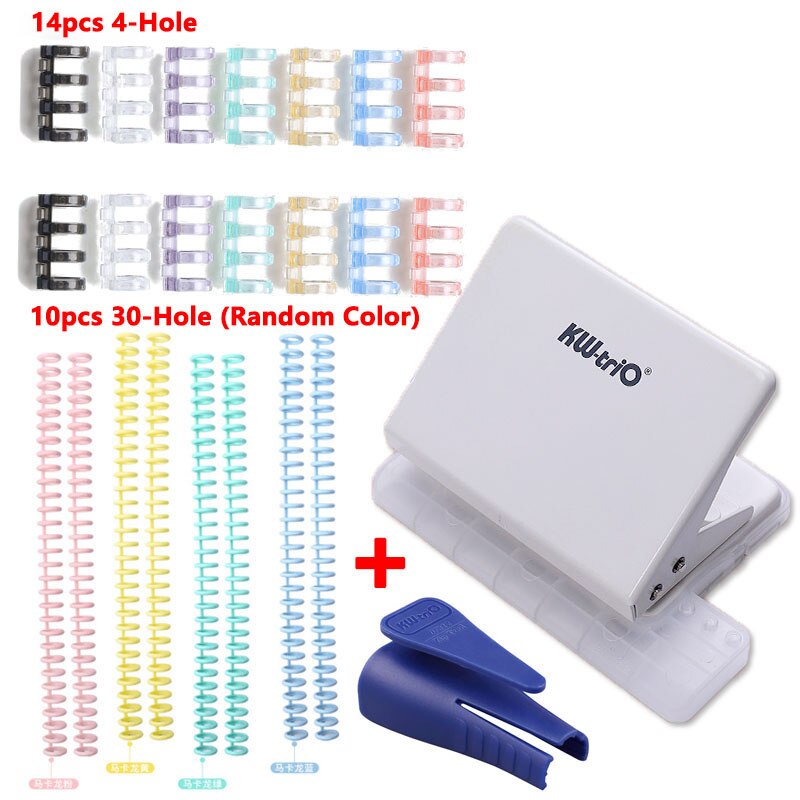 Kw-Trio 10-Gat Papier Punch Handheld Metalen Perfo... – Vicedeal