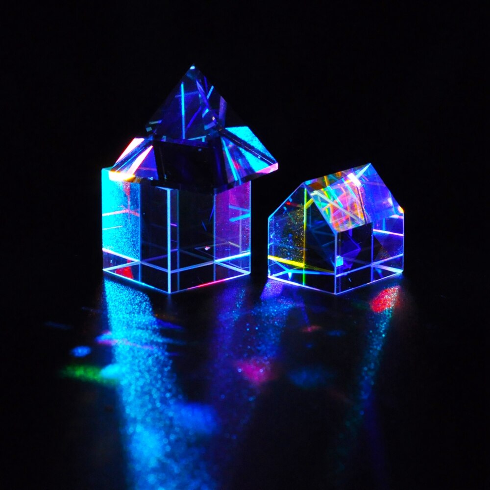 Prisma Glass-luz brillante de seis lados, 20mm, combinado de prisma de ...