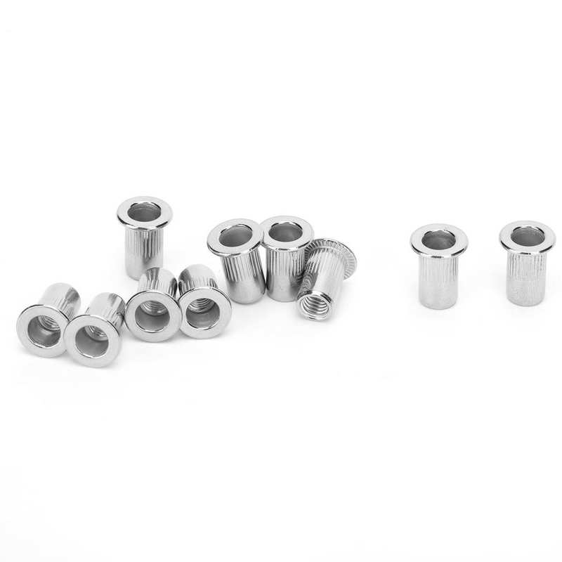 50Pcs Stainless Steel M5 Fastener Rivet Nut Ribbin... – Grandado