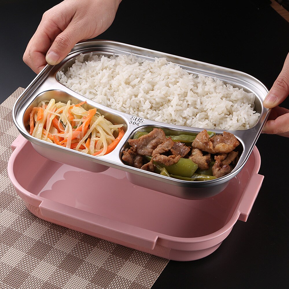 Bento Box 304 stainless steel insulated lunch box ... – Grandado