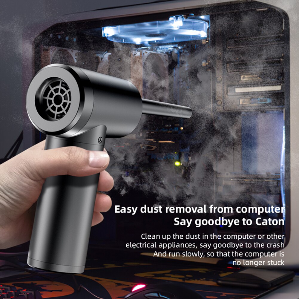 Compressed Air Can Keyboard Dust Blower 50000RPM W... – Grandado