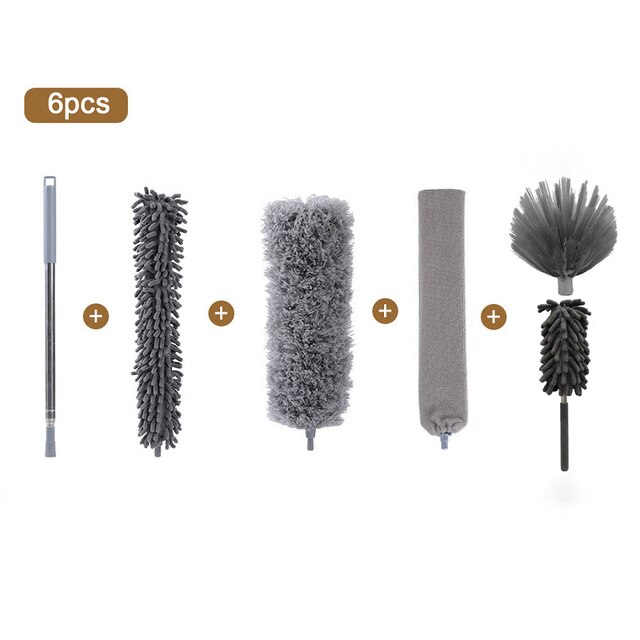 Ultra-fine One-pole Multi-head Fiber Duster Long R... – Vicedeal
