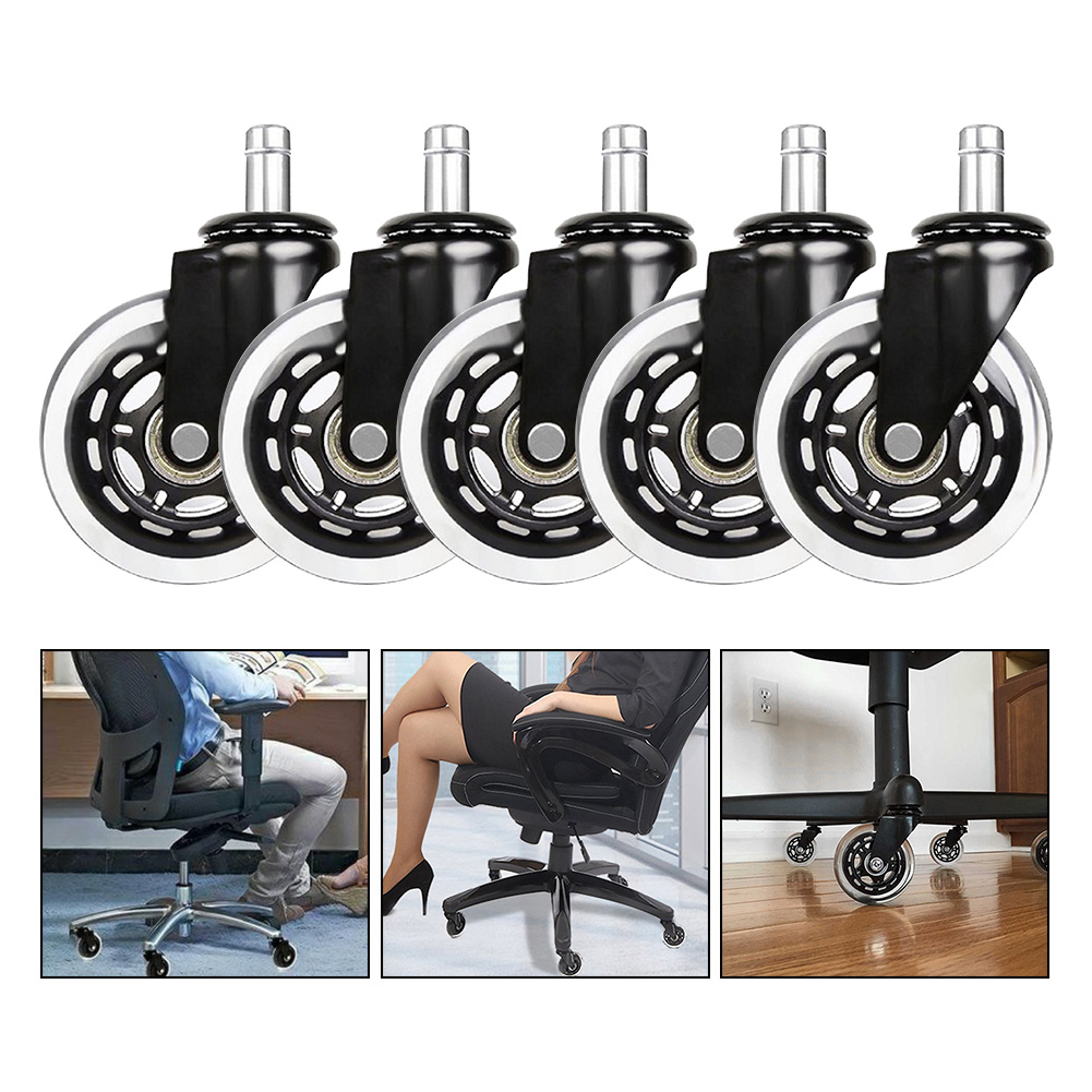 5Pcs Office Stoel Caster Wielen 3 Inch Roller Roll... – Vicedeal