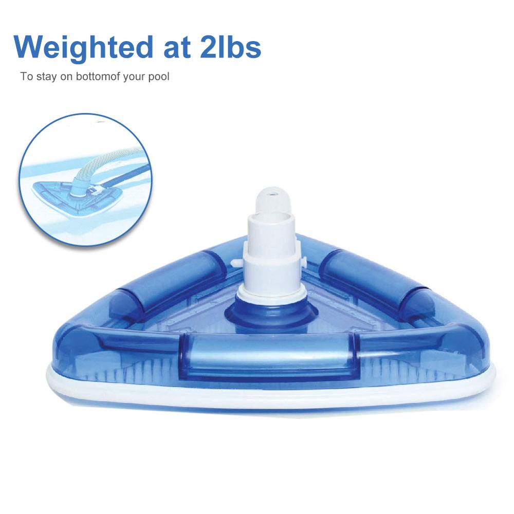 Triangle Suction Dirty Head Pollution Suction Machine for Swimming Pool ...