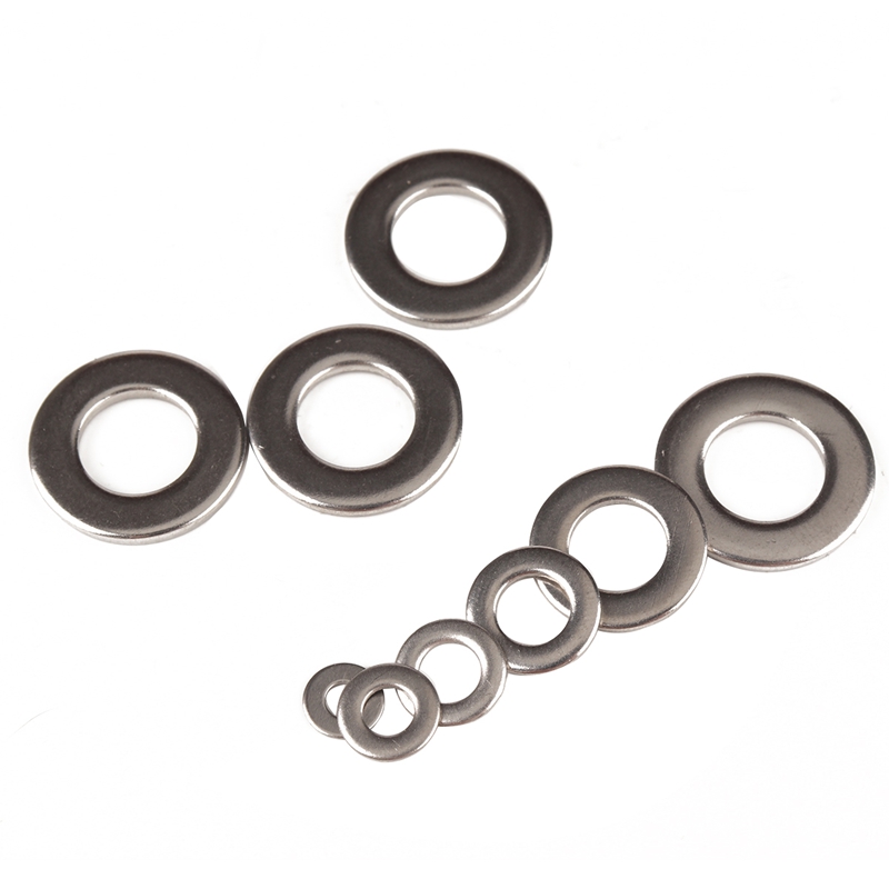 380-Pack Stainless Steel Flat Washer Assortment Se... – Grandado