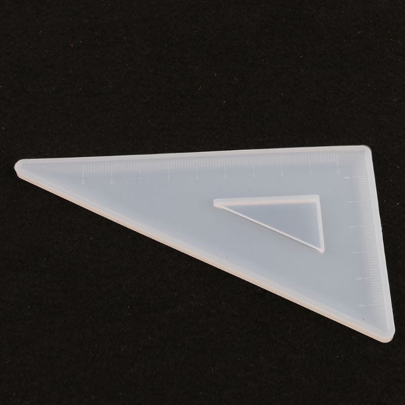 4 Shapes Silicone Resin Ruler Molds Straignt Squar... – Vicedeal
