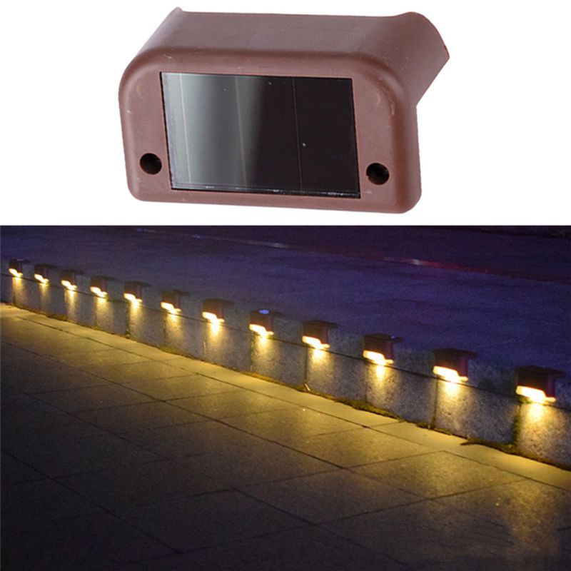 Solar Outdoor Staircase Lights Aisle Corridor Step... – Grandado