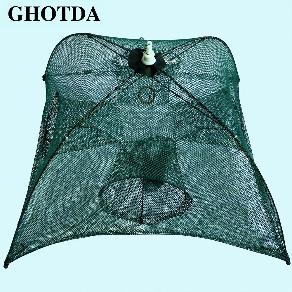 Folding Fishing Net Crawfish Fishing Network Shrim... – Vicedeal