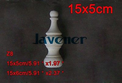 Z8-15x5 cm Holz Geschnitzt Onlay Applique Carpente... – Vicedeal