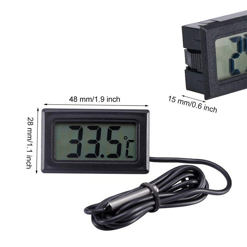 Mini Digital Thermometer LCD Meter Freezer Fridge ... – Grandado