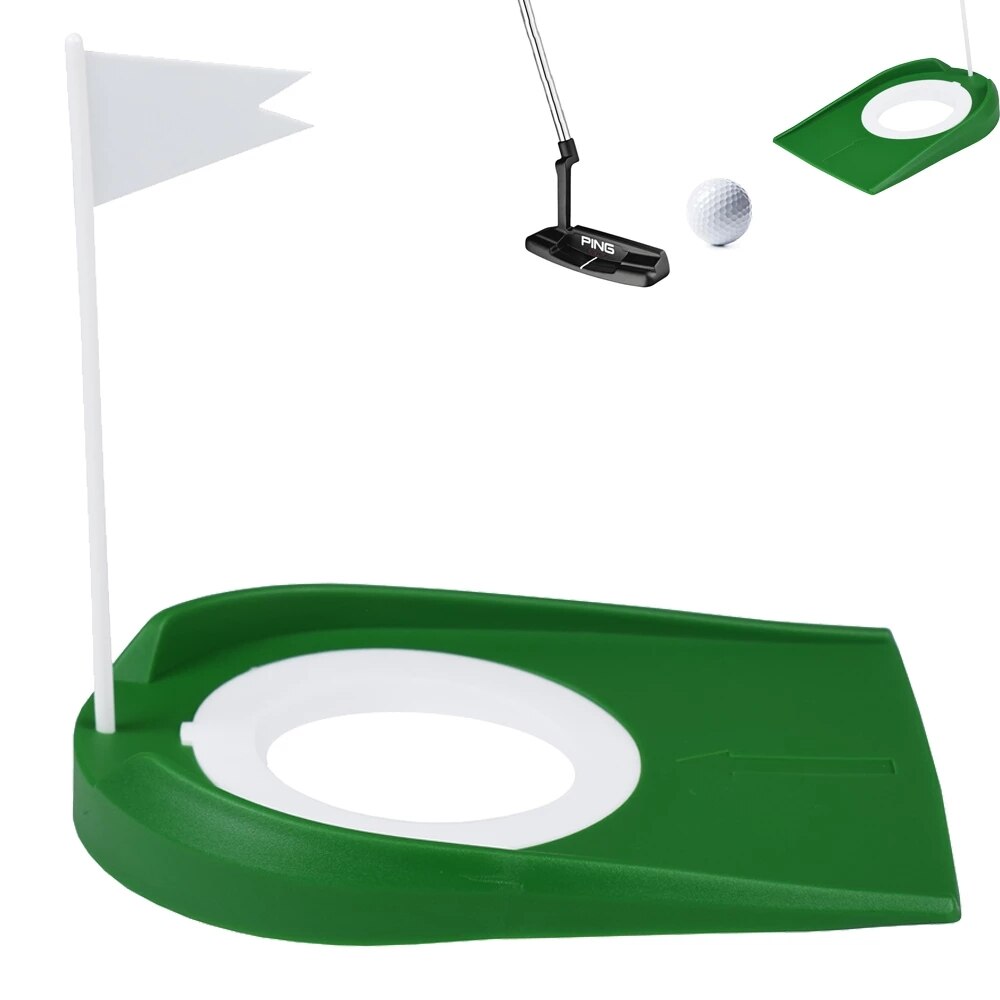 1Set Golf Putting Regulation Cup Hole Flag Indoor ... – Vicedeal