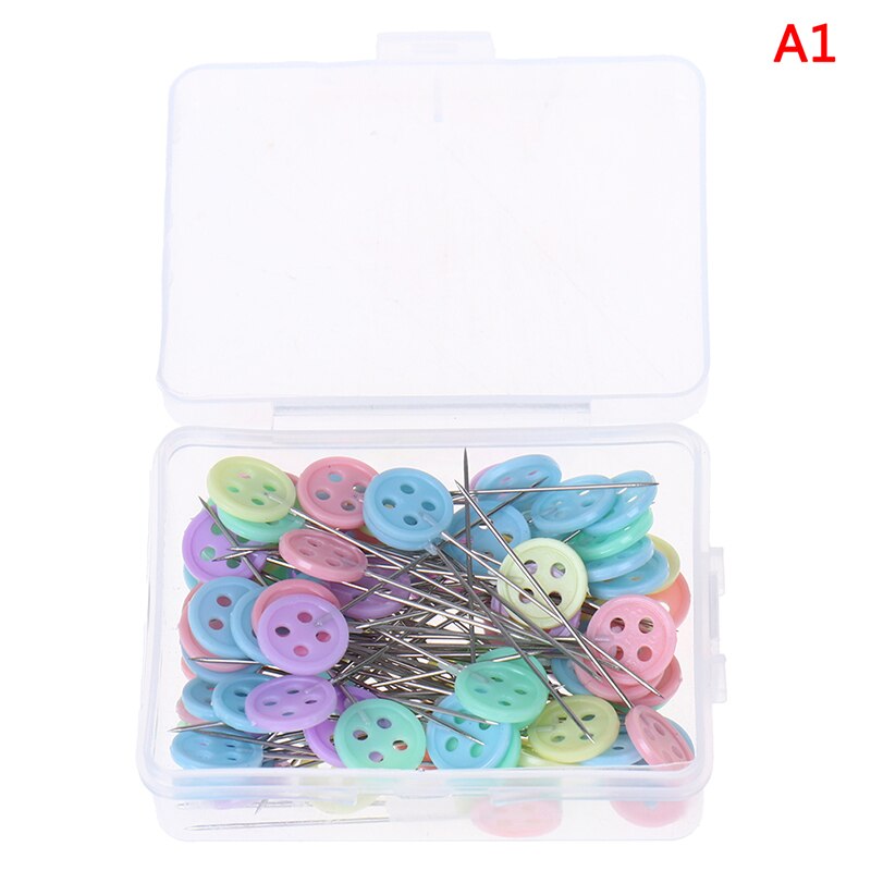 100Pcs Butterfly Flat Head Dressmaking Needle DIY ... – Grandado