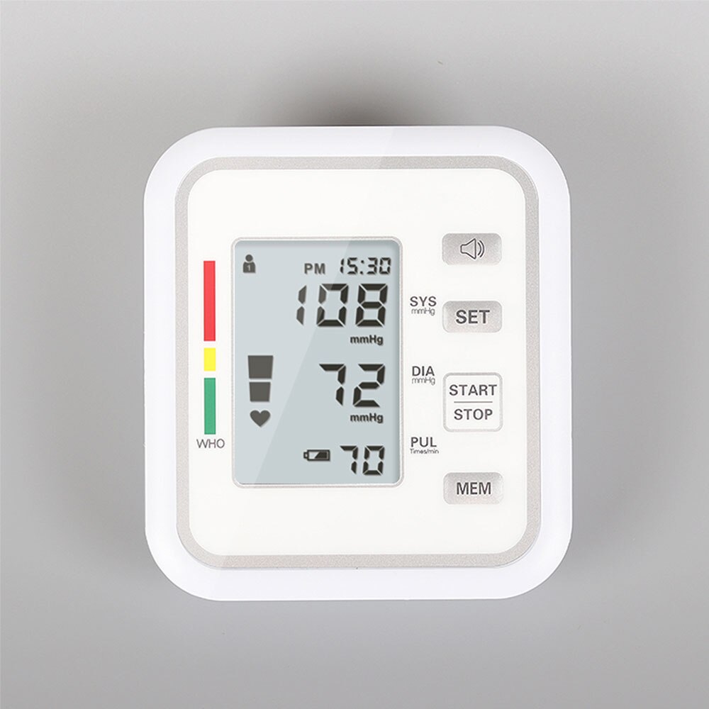 Voice Cuff Arm Automatic Blood Presure Heart Rate ... – Vicedeal
